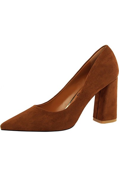 Bigtree Camel Topuklu Ayakkabı (Yurt Dışından) Bigtree Camel Topuklu Ayakkabı (Yurt Dışından)