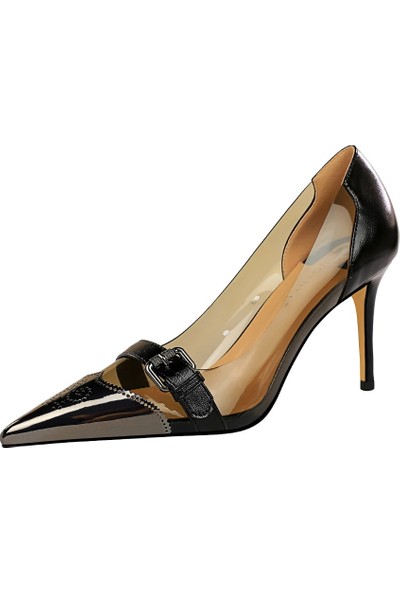 Bigtree Siyah Topuklu Ayakkabı (Yurt Dışından)