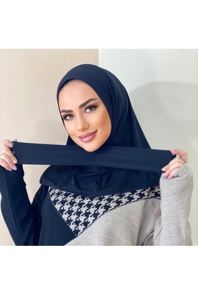 Difen Moda Çıt Çıtlı Pratik Şal- Hazır Şal - Boneşal