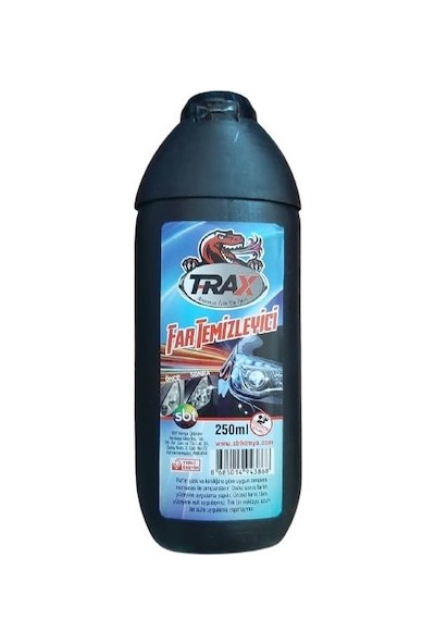 Trax Araç Far ve Saydam Plastik Parlatıcı Temizleyici Cila Far &stop Temizleyici Far Parlatıcı