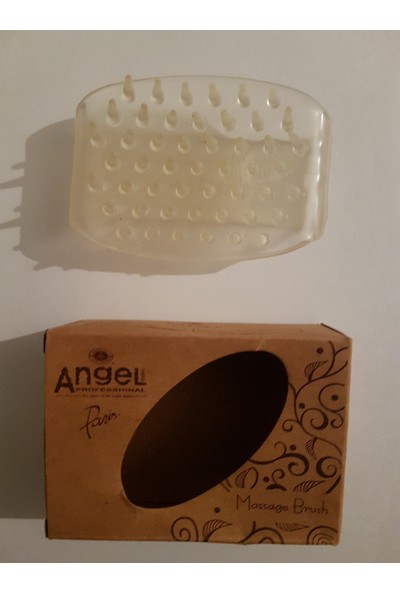 Angel Saç ve Vücut Masaj Fırçası (Silikon) Angel Saç ve Vücut Masaj Fırçası (Silikon)