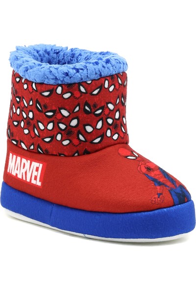 Spiderman BARBOS.P1PR Kırmızı Erkek Çocuk Panduf