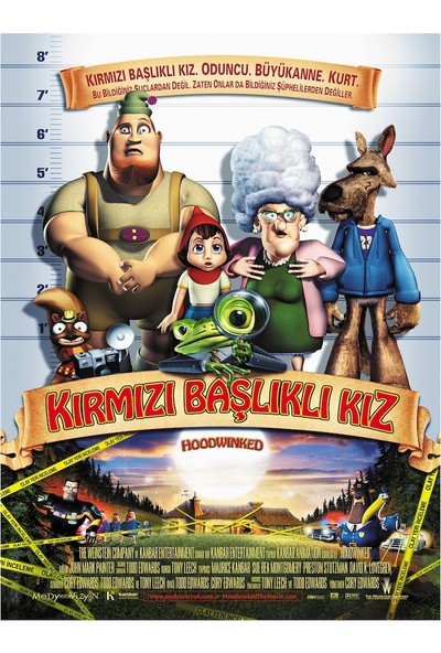 Kırmızı Başlıklı Kız DVD / Hoodwinked / Animasyon Kırmızı Başlıklı Kız DVD / Hoodwinked / Animasyon