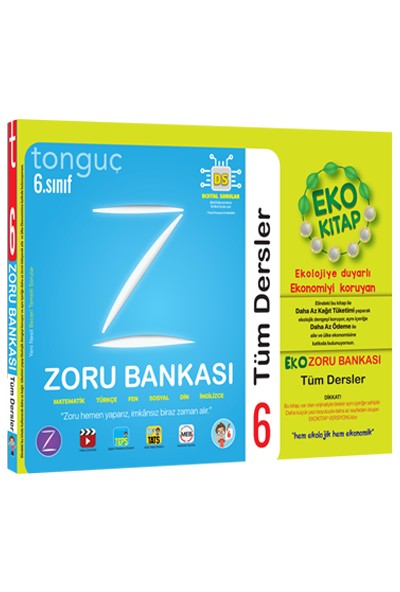 6. Sınıf Tüm Dersler Eko Zoru Bankası