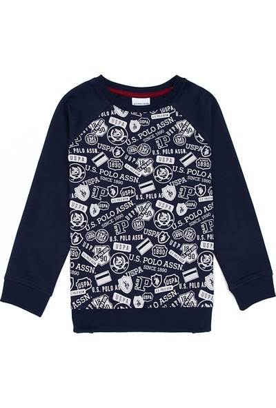 U.S. Polo Assn. Erkek Çocuk Lacivert Sweat Shirt
