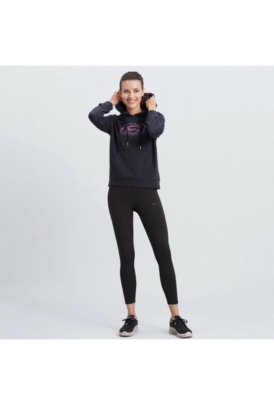 Skechers Siyah Renk Logolu Summit Kadın Sweatshirt