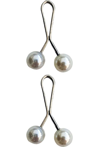 Royaleks 2 Adet Tesettür Eşarp ve Şal Klipsi Inci Beyaz Royaleks 2 Adet Tesettür Eşarp ve Şal Klipsi Inci Beyaz