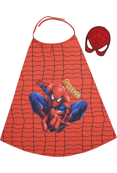 Online Çarşım Spiderman Örümcek Adam Çocuk Pelerin ve Maskesi Online Çarşım Spiderman Örümcek Adam Çocuk Pelerin ve Maskesi