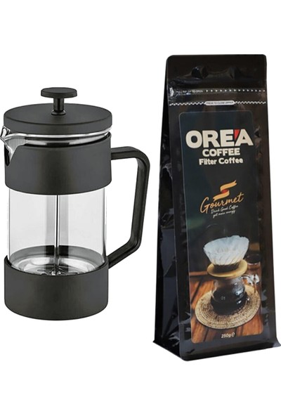 Orea Coffe Gourmet Filtre Kahve ve French Press Seti