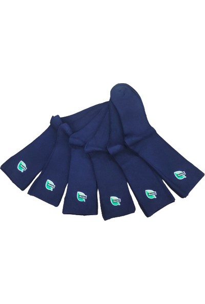 Erceys Çocuk 6'lı Bambu Soket Çorap Okul Çorabı