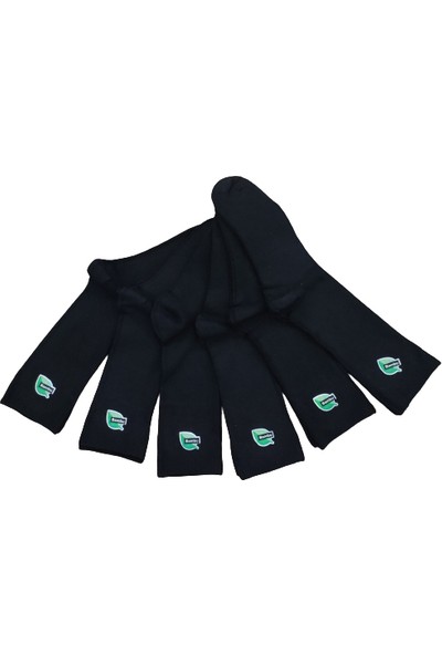 Erceys Çocuk 6'lı Bambu Soket Çorap Okul Çorabı