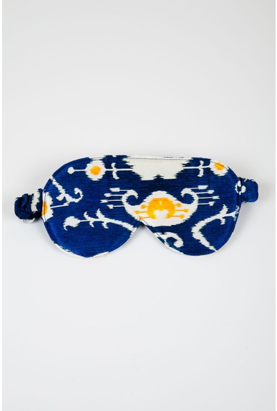 Lila Rosa Ipek Uyku Maskesi Göz Bandı