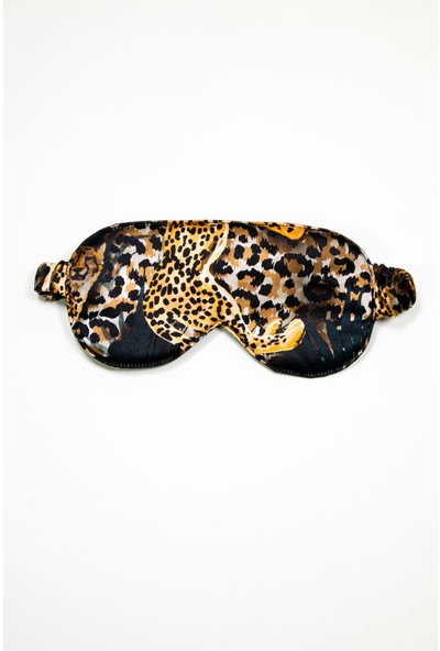 Lila Rosa Ipek Uyku Maskesi Göz Bandı