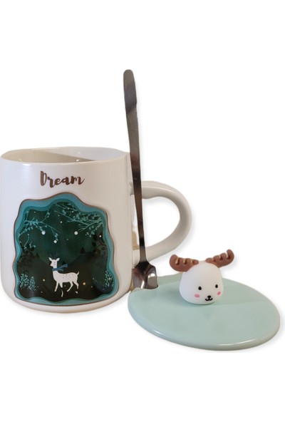 AYYBUU Geyikli Kupa Bardak AYYBUU Geyikli Kupa Bardak