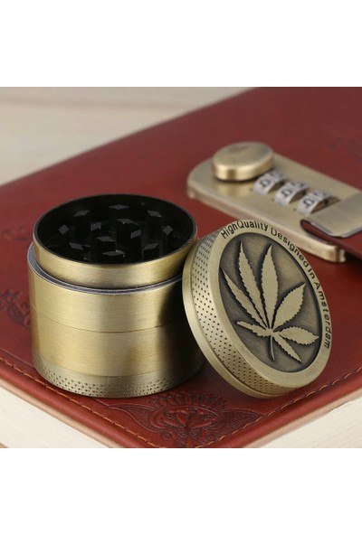 Amsterdam 4 Katmanlı 40MM Metal Grınder / Tütün ve Baharat Öğütücü Amsterdam 4 Katmanlı 40MM Metal Grınder / Tütün ve Baharat Öğütücü