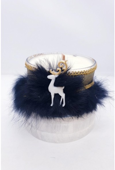 Kozmik Merkez Siyah Kürklü Çılgın Mum