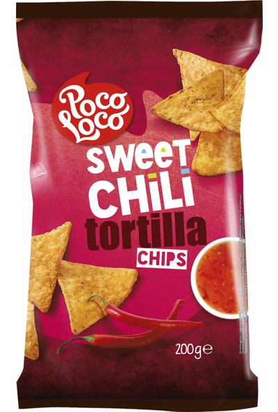 Poco Loco Sweet Chıllı Tortilla Cips Poco Loco Sweet Chıllı Tortilla Cips