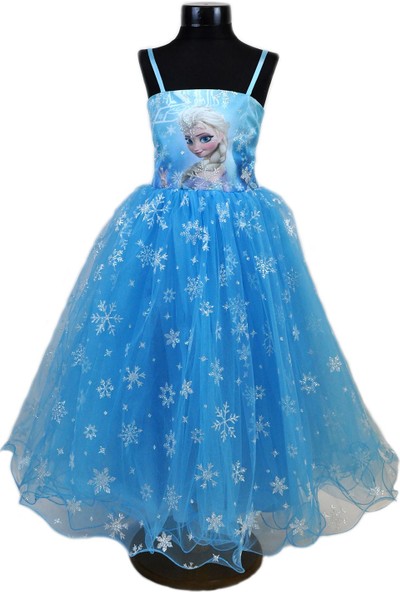 White Albeni Kids Kız Çocuk Elsa Tüllü Abiye Elbise White Albeni Kids Kız Çocuk Elsa Tüllü Abiye Elbise