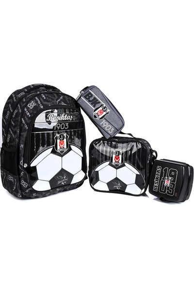 Beşiktaş 21304 Lisanslı Ilokul Çantası 4'lü Set