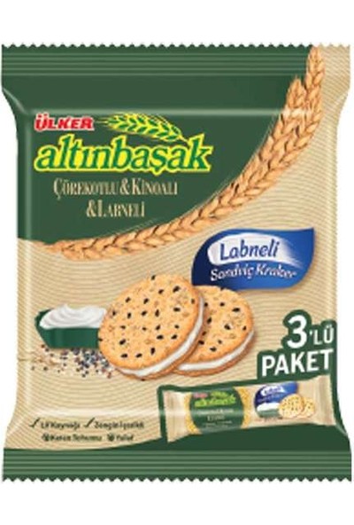 Ülker Altınbaşak Çörekotlu Jinoalı Labneli 180 gr