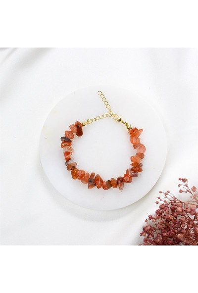 Oylav Akik Kırık Doğal Taş Bileklik Oylav Akik Kırık Doğal Taş Bileklik