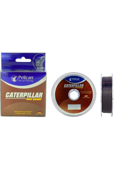 Pelican Caterpillar 0,45 mm 160 mt Misina Brown