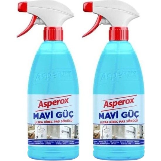 Asperox Mavi Güç Ultra Kireç ve Pas Sökücü 1000 ml X2 Adet Fiyatı