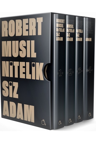Niteliksiz Adam (4 Kitap Takım) - Robert Musil Niteliksiz Adam (4 Kitap Takım) - Robert Musil