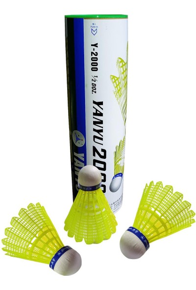 Avessa Yanyu BAD-600 Profesyonel Badminton Topu 6 Adet Kutulu Avessa Yanyu BAD-600 Profesyonel Badminton Topu 6 Adet Kutulu