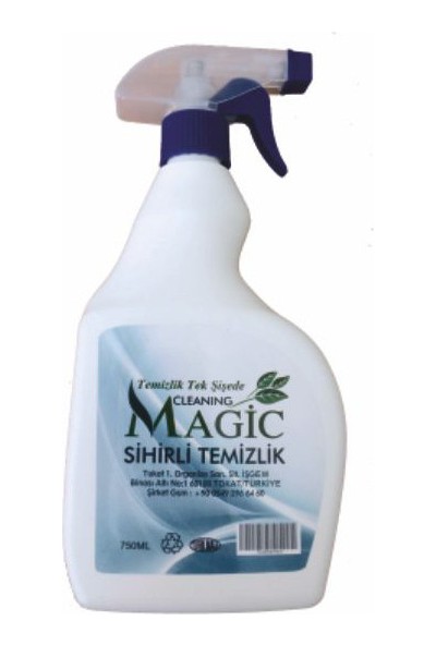 Carspec Cleaning Magic Sihirli Temizlik Bitkisel Temizleyici Yağ Çözücü 750 ml Carspec Cleaning Magic Sihirli Temizlik Bitkisel Temizleyici Yağ Çözücü 750 ml