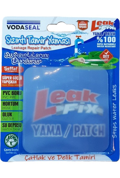 Vodaseal Sızıntı Tamir Yaması 100MM*100MM 2 Adet Vodaseal Sızıntı Tamir Yaması 100MM*100MM 2 Adet