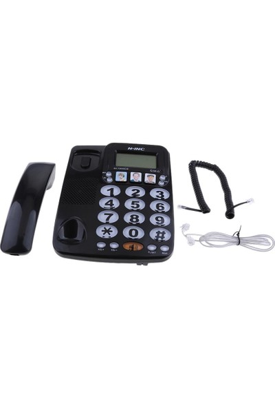 Flameer Retro Telefon Arama Kablolu Telefon Ev Hotel KX-2035CID Siyah Için (Yurt Dışından) Flameer Retro Telefon Arama Kablolu Telefon Ev Hotel KX-2035CID Siyah Için (Yurt Dışından)