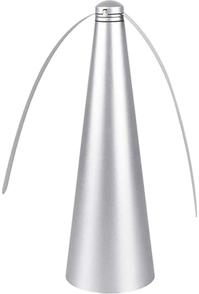 Açık Fan Yaprağı Sinek Kovucu Gümüş Renk