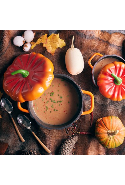 Karaca Pumpkin Biogranit Tencere 14 cm 0,80 Lt