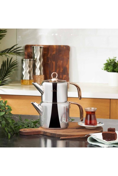 Karaca Mira Çaydanlık Takımı Orta