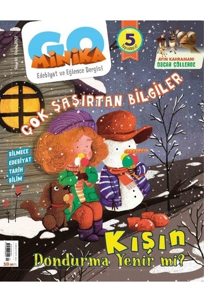 Minika Go Dergi Aboneliği 1 Yıl (12 Sayı) Minika Go Dergi Aboneliği 1 Yıl (12 Sayı)