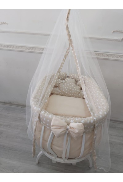 Babyen1 Kahve Yıldızlı Sepet Için Uyku Seti (Beşik Dahil Değildir) Babyen1 Kahve Yıldızlı Sepet Için Uyku Seti (Beşik Dahil Değildir)