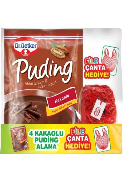 Dr Oetker 4'lü Kakaolu Puding