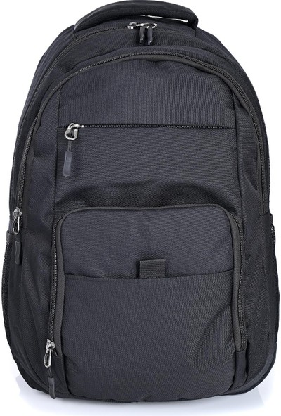 Deriend Unisex Laptop Bölmeli Spor Sırt Çantası Siyah Deriend Unisex Laptop Bölmeli Spor Sırt Çantası Siyah