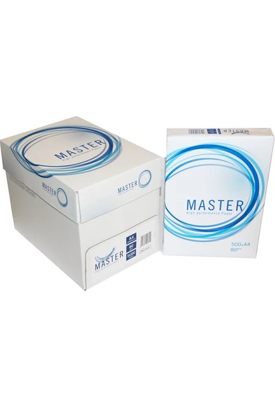 Master Copy Mondi A4 Fotokopi Kağıdı 80 gr 5'li Kutu 2500 Yaprak Master Copy Mondi A4 Fotokopi Kağıdı 80 gr 5'li Kutu 2500 Yaprak