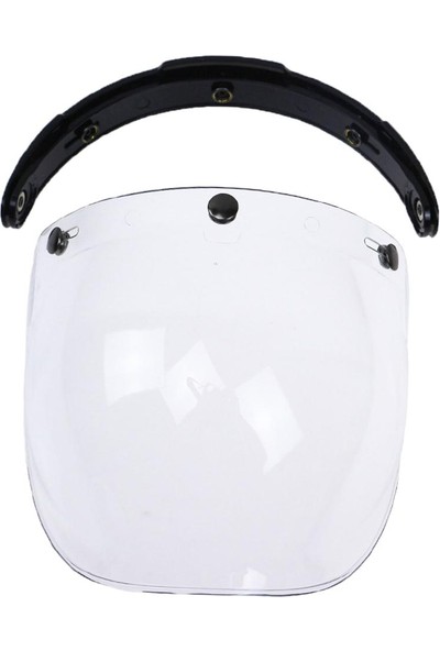 Kabarcık 3 Yapış Motosiklet Kask Yüksek Mukavemetli Rüzgar Geçirmez Vizör Pc -, 22.5 Temizle Kabarcık 3 Yapış Motosiklet Kask Yüksek Mukavemetli Rüzgar Geçirmez Vizör Pc -, 22.5 Temizle
