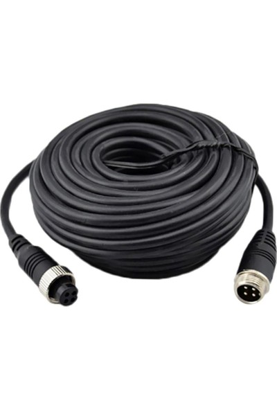 4pin Video Uzatma Kablosu Tel Otobüs Aracısı Geri Dönen Dikiz Kamera 10M 4pin Video Uzatma Kablosu Tel Otobüs Aracısı Geri Dönen Dikiz Kamera 10M