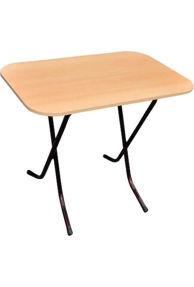 Sivas Gözde Mobilya Ecowood Katlanabilir Dikdörtgen Tavla Masa 50X60X55CM