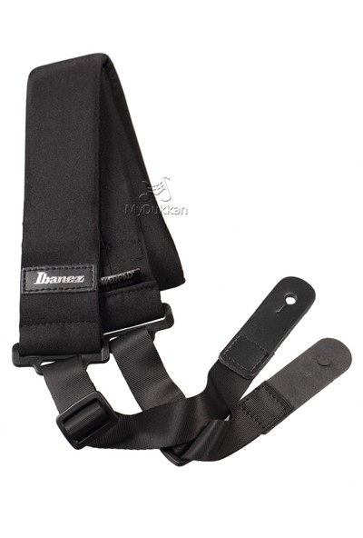 Ibanez Powerpad Strap Bk - Black Gitar Askısı Ibanez Powerpad Strap Bk - Black Gitar Askısı