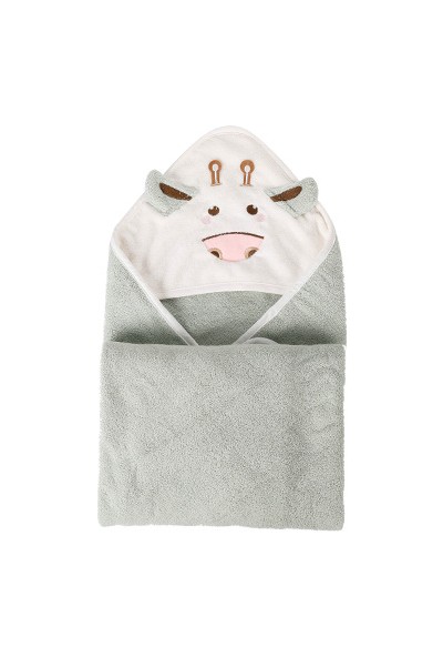 Wonderland Çocuklar Için Kapüşonlu Banyo Havlusu (Yurt Dışından)