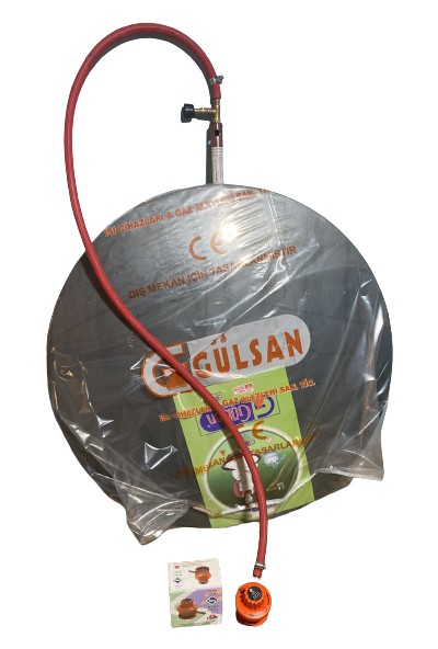 Gülsan Dedantörlü Tüplü Sac Ocak Seti