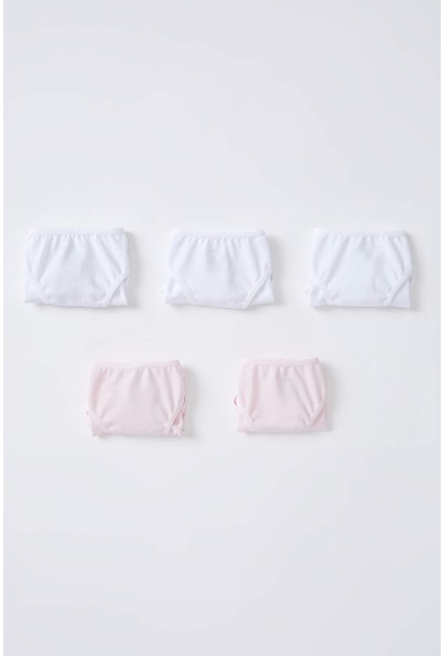 DeFacto Kız Çocuk Basic Renkli 5'li Külot V3167A622SP