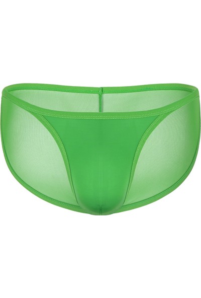 Erkek Örgü Gazlı Bez Hızlı Kuru Yüksek Bacak Külot Yeşil Erkek Örgü Gazlı Bez Hızlı Kuru Yüksek Bacak Külot Yeşil