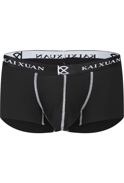 2pk Modal Dikişsiz Seksi Erkek Iç Çamaşırı Kılıfı Boxer Külot Siyah 2pk Modal Dikişsiz Seksi Erkek Iç Çamaşırı Kılıfı Boxer Külot Siyah