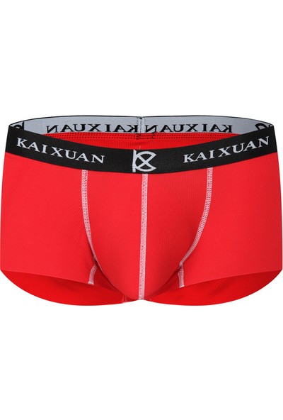 2pk Modal Dikişsiz Seksi Erkek Iç Çamaşırı Kılıfı Boxer Külot Kırmızı 2pk Modal Dikişsiz Seksi Erkek Iç Çamaşırı Kılıfı Boxer Külot Kırmızı